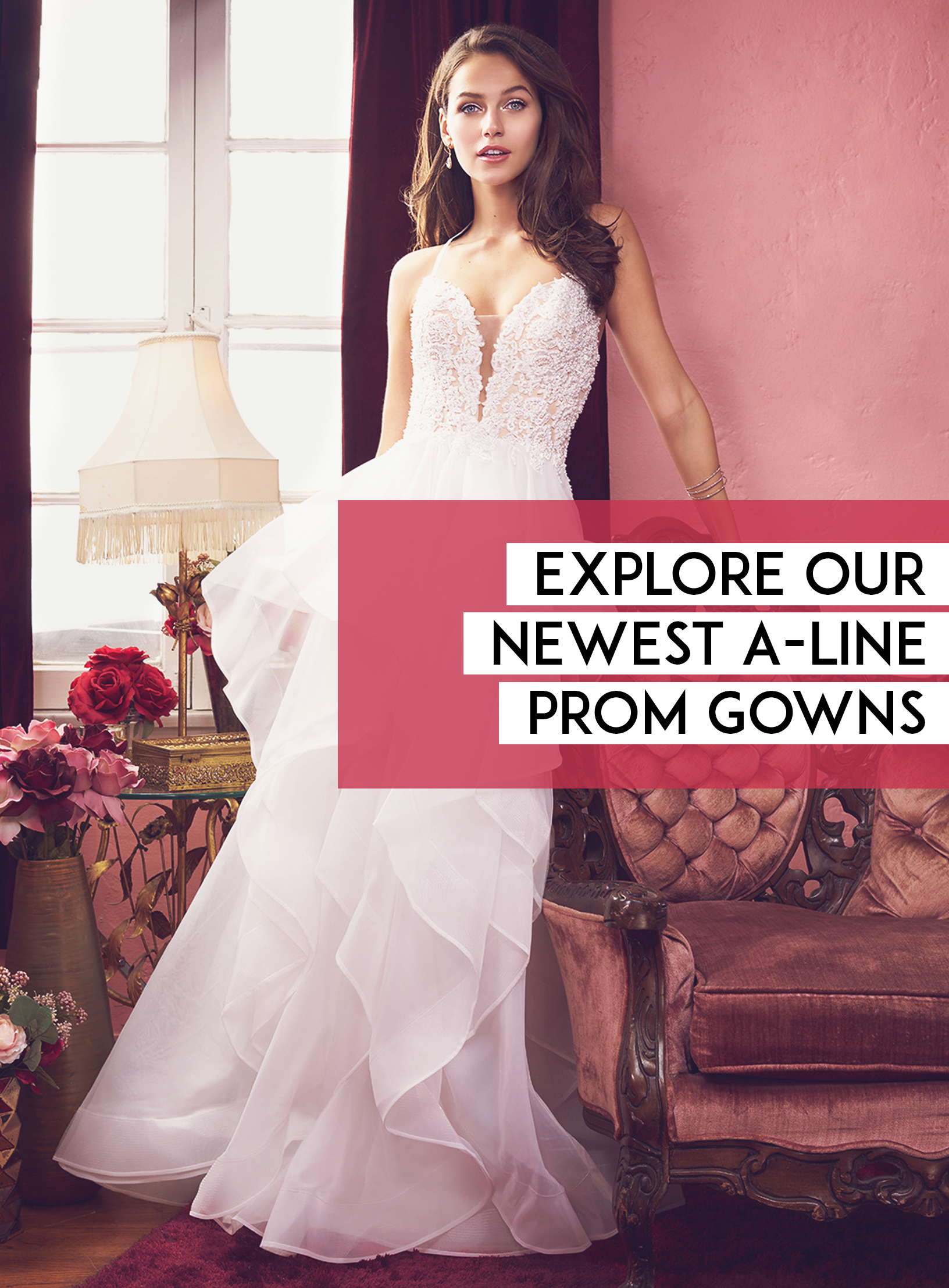 Explore Our Newest A-line Prom Gowns! | La Femme