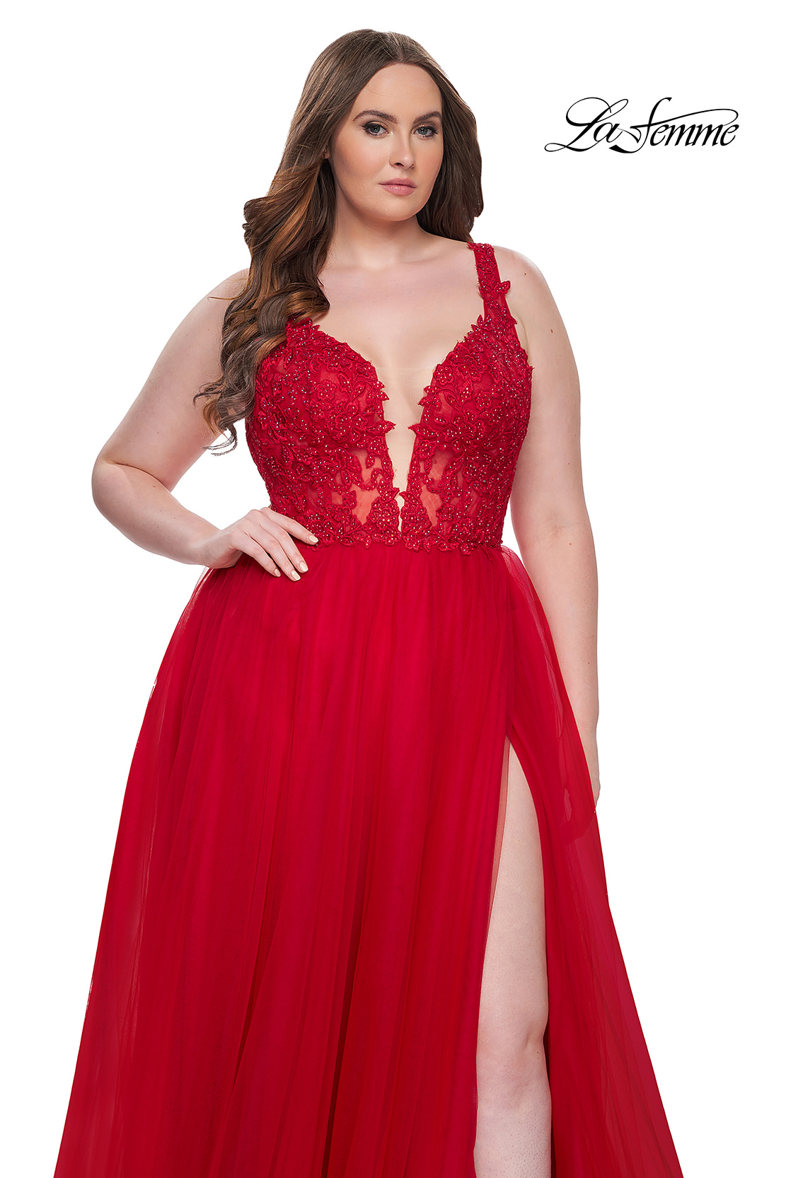 Plus Size Dress Style #31394 | La Femme Plus Size Dress Style #31394 | La Femme